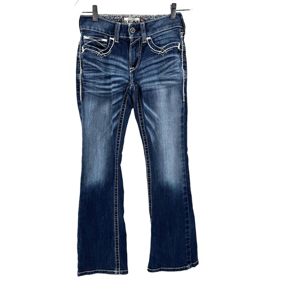 Ariat | Jeans | Ariat Womens Mid Rise Boot Cut Real Riding Jeans 27s ...